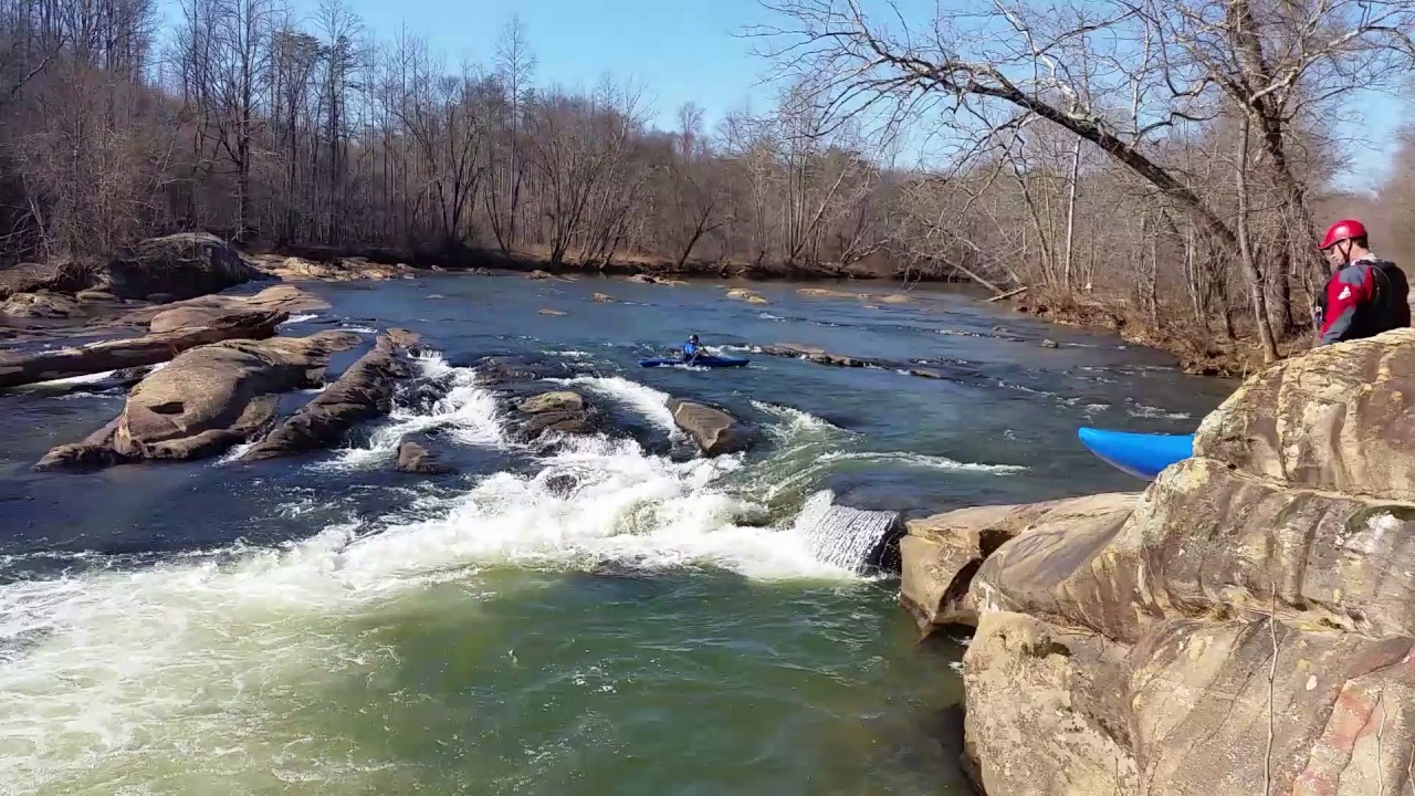 Me running Boiling Hole on Mayo River - YouTube