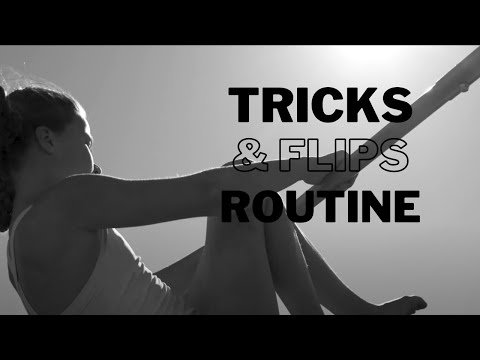 Gymnast Tricks and Flips - Galilee's Routine