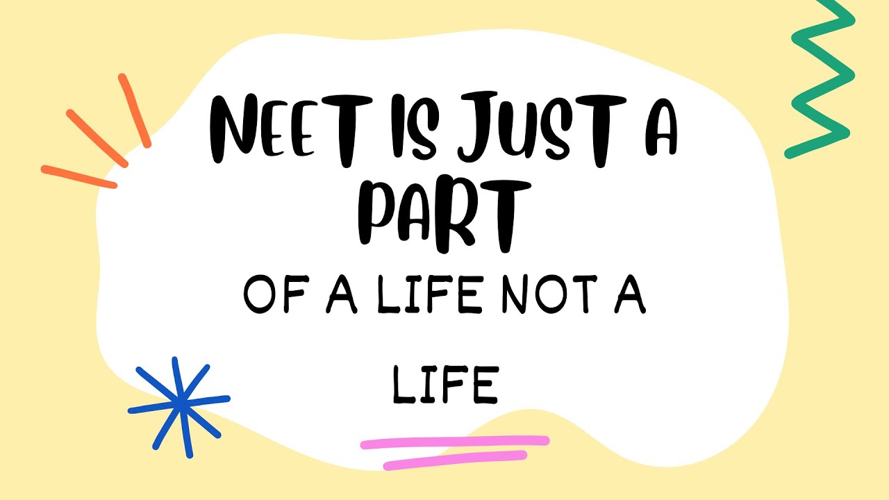 NEET 2025 Is just a PART Of Life It is not a LIFE.....What to do NEXT ...