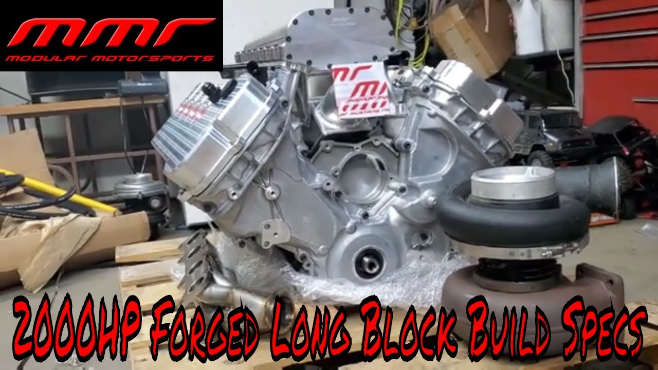MMR 2000HP Forged Long Block Build Specs: 2000HP s550 Mustang Build ...