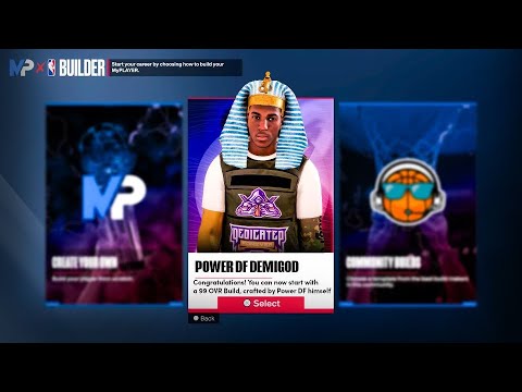 2K Added my DEMIGOD Build into NBA 2K24 • SECRET BEST ARCHETYPE ...