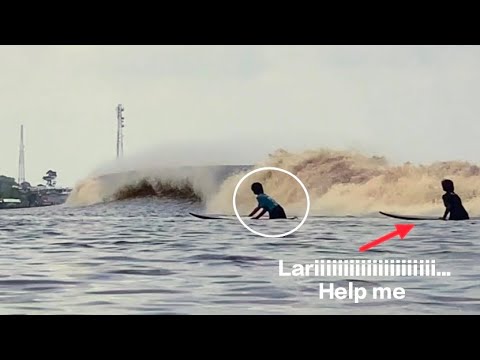 Tsunami River Tidal Waves Seven Ghost ( Tidal Bore ) Indonesia 1 ...