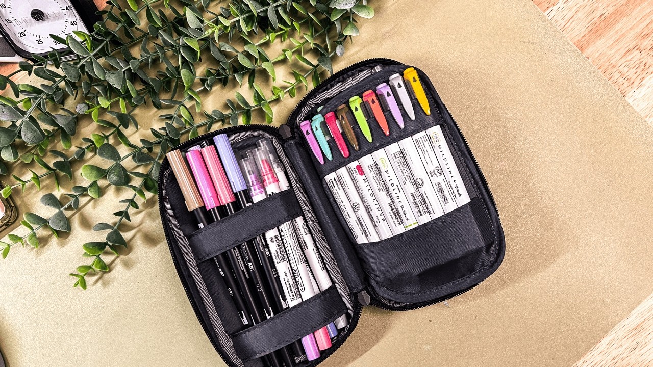 Whats in my EDC Pencil Case as a Planner | Lihit Lab (stationery ...