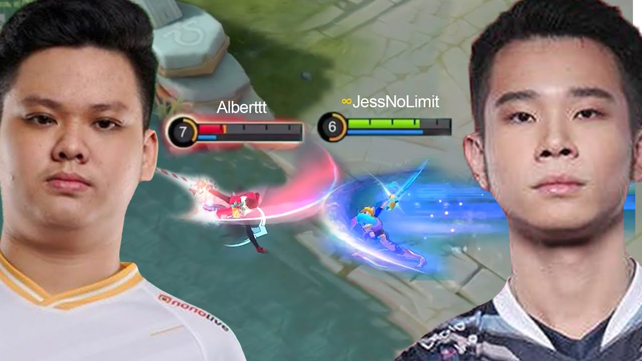 Jess No Limit VS RRQ Alberttt - Mobile Legends - YouTube
