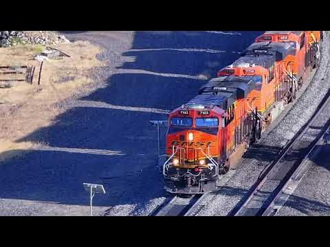 Tehachapi loop scenic overlook - YouTube