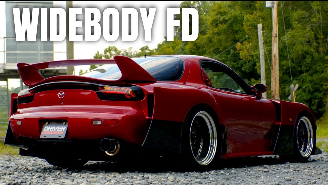 1994 RE Amemiya Widebody FD RX7! - YouTube