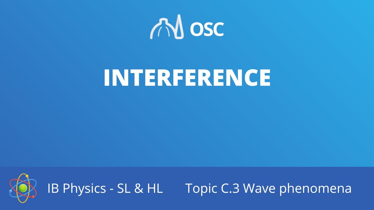 Interference [IB Physics SL/HL] - YouTube