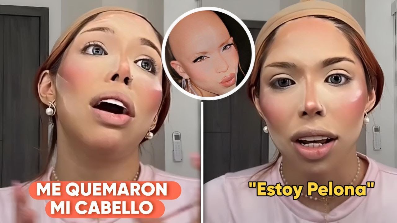 Yeri MUA quedó PELONA le Dañaron su Cabello. 😭🔥 - YouTube