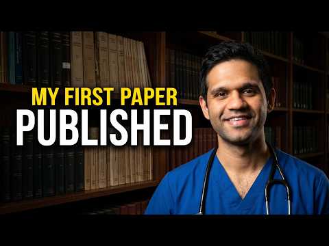 I Got My First Paper Published as an NHS Doctor — Here's Exactly How