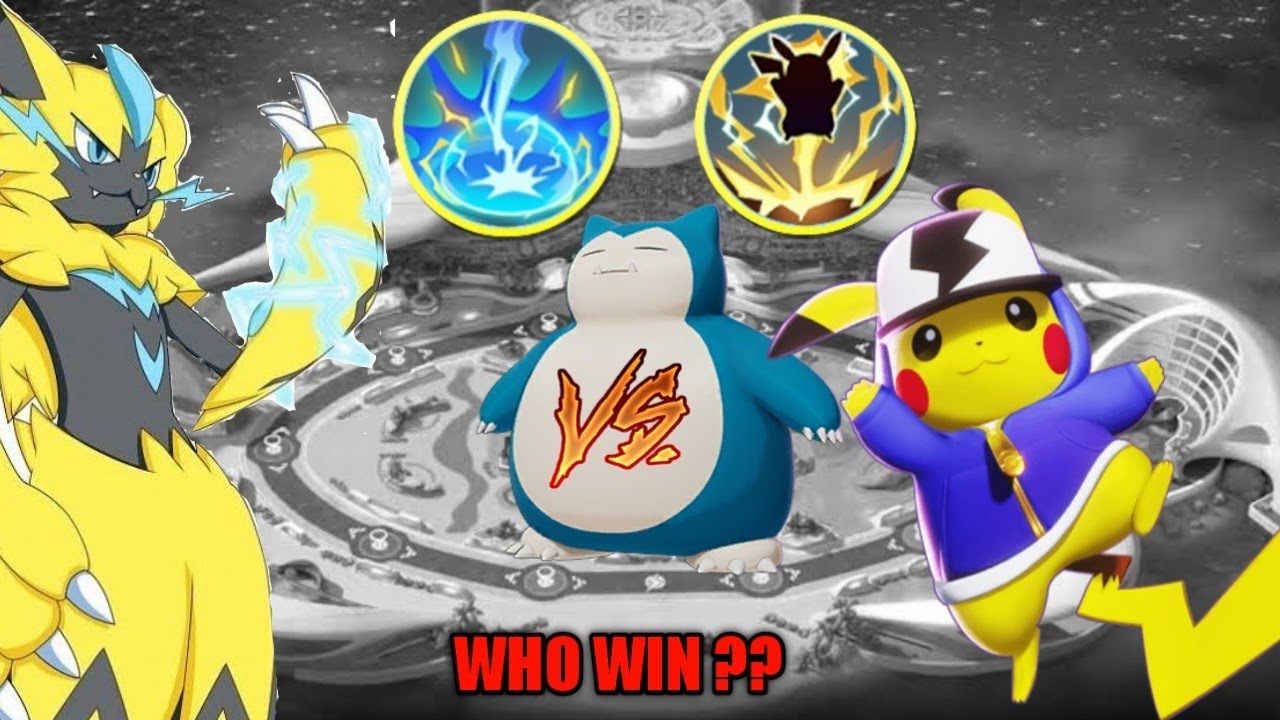 zeraora vs pikachu || Pokemon unite - YouTube