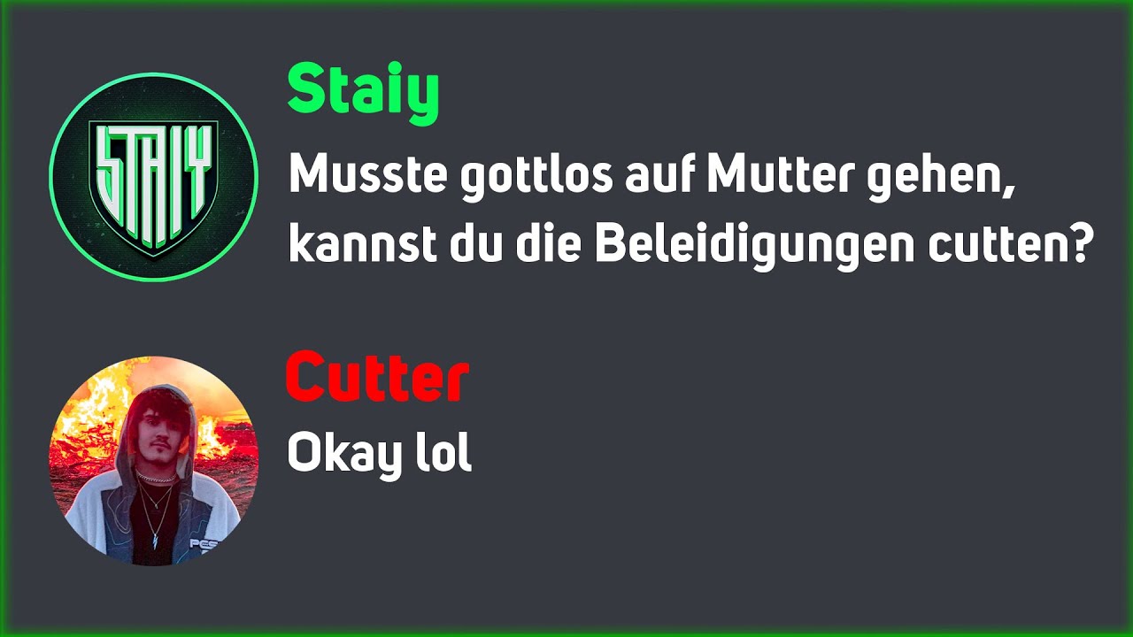 Ich habe versucht mich zu benehmen.. - YouTube