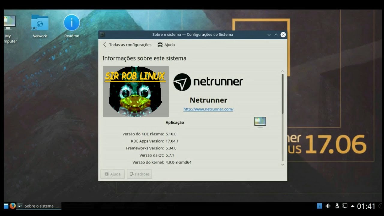 NetRunner - Distro Linux para uso comum - veja se vale a pena. Mais ...