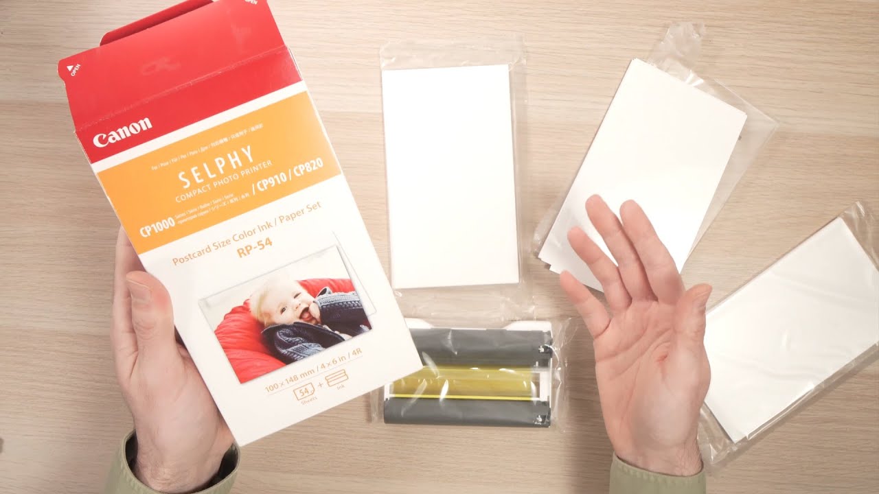 UNBOXING: Canon RP-54 Color Ink/Paper Set + How to Install the ...