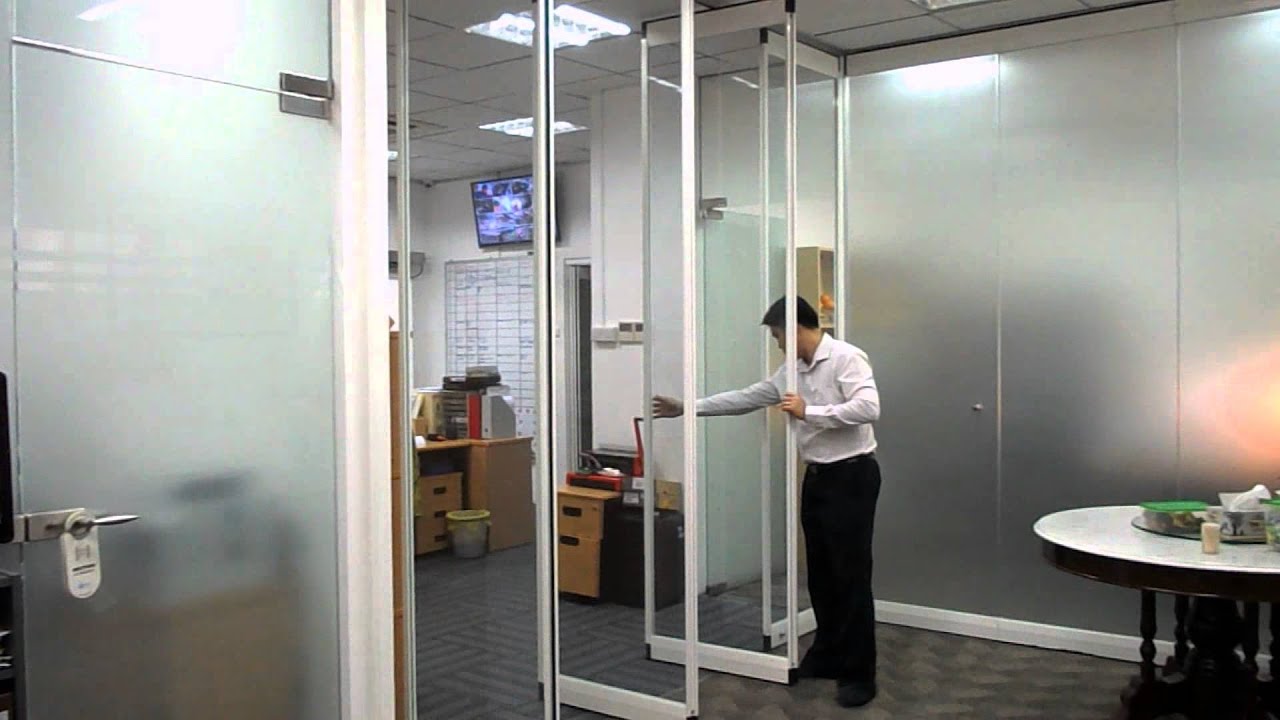 HAWA 360deg turning panel with 4 sided frame - YouTube