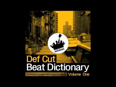 Def Cut - Beat Dictionary Volume 1 - Album Snipped - YouTube