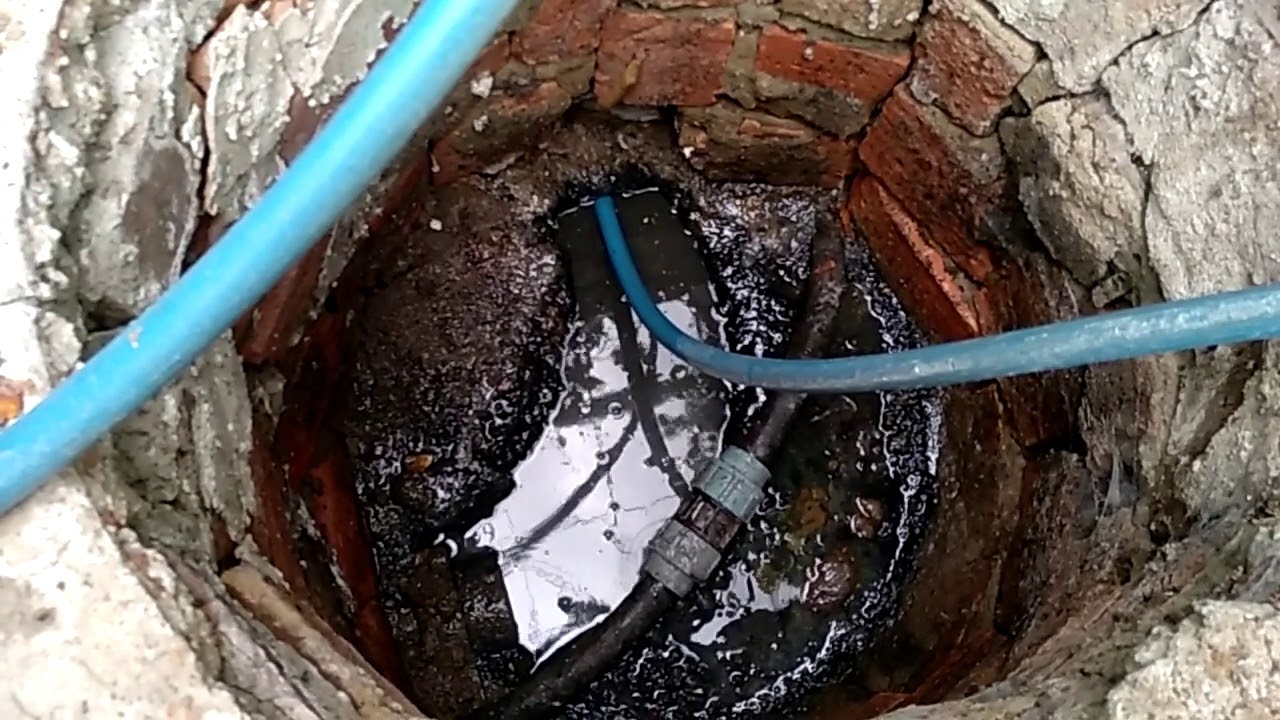 how to clean the sewers in a private house. - YouTube