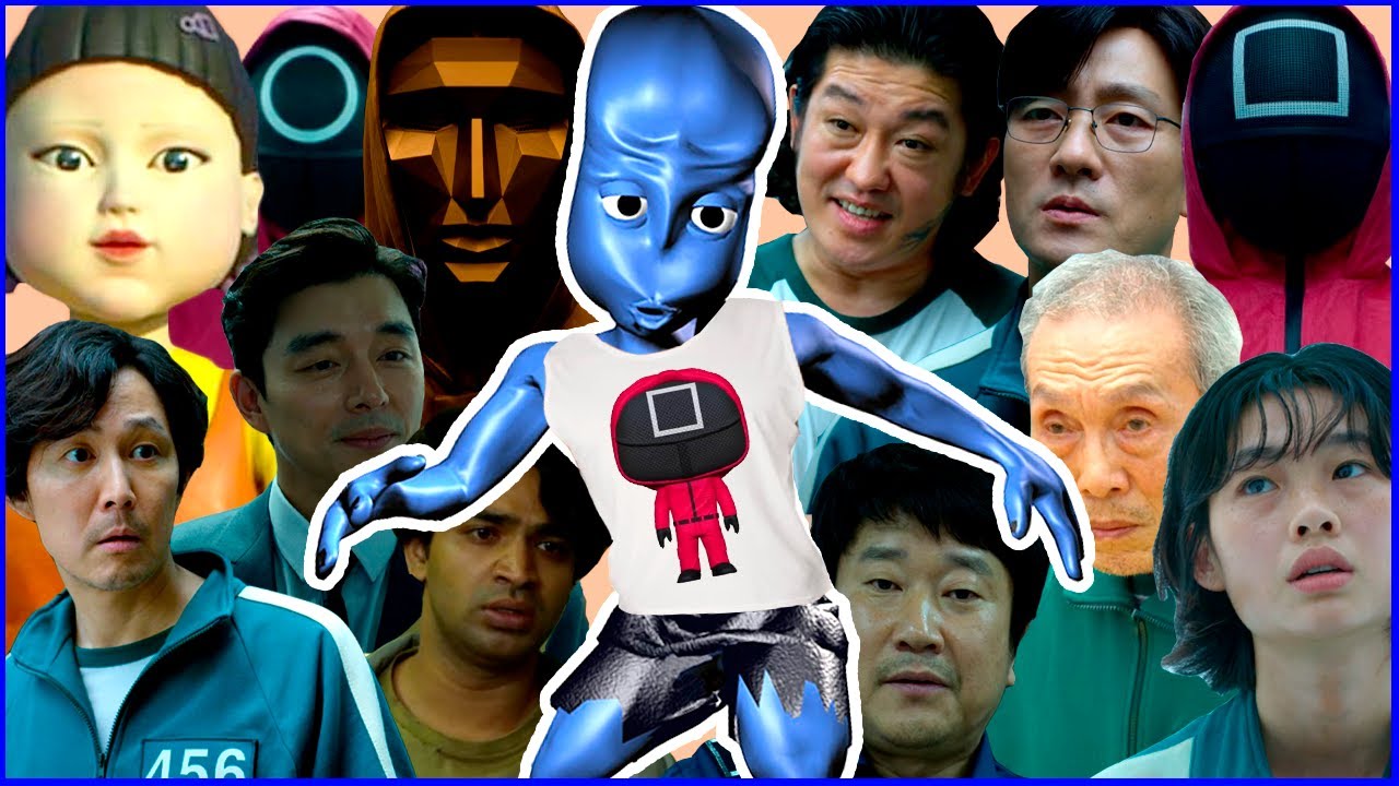 SQUID GAME [Round 6] Eiffel 65 - Blue + Green Light Red Light Song ...