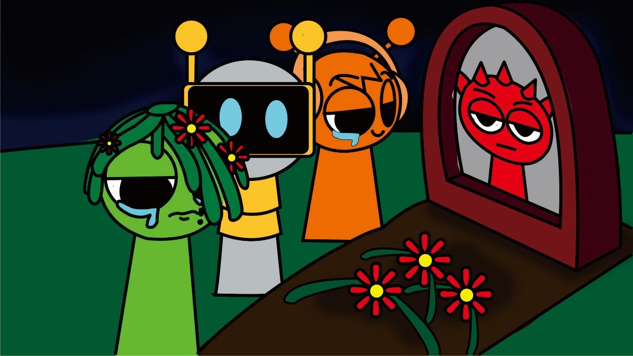 SAD STORY OF READ RADDY R.I.P | INCREDIBOX SPRUNK - YouTube