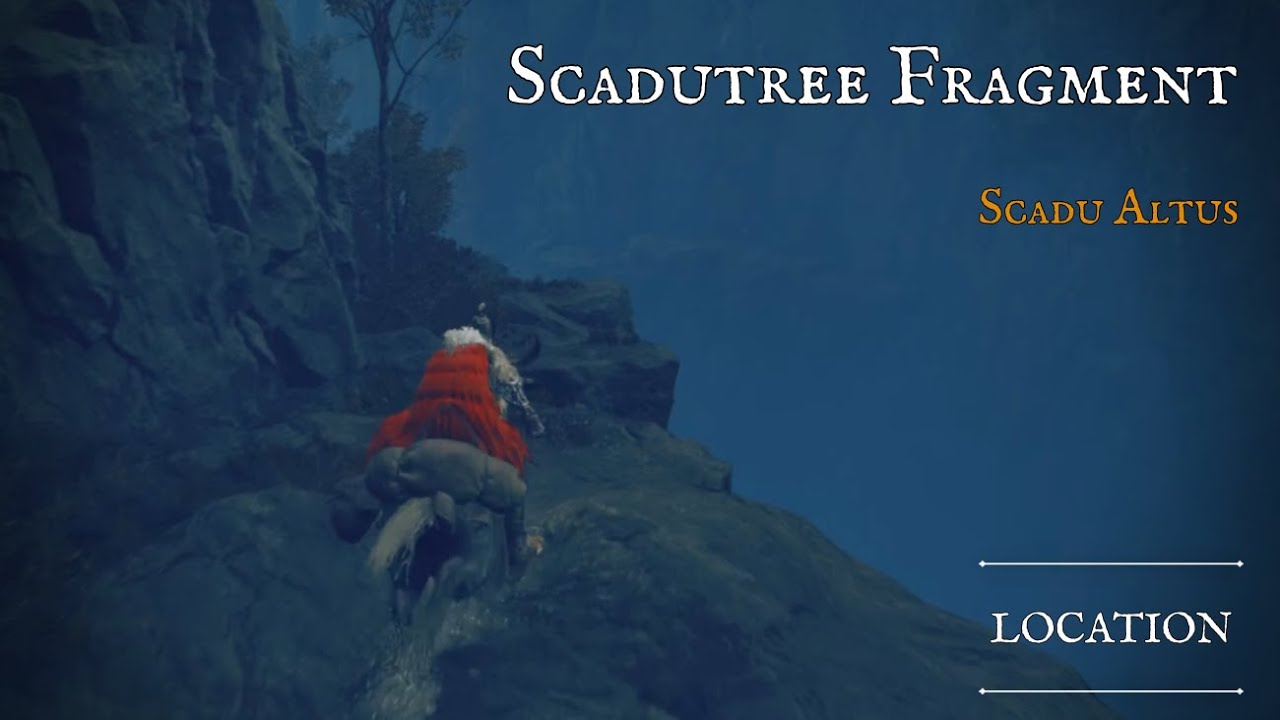 幽影樹碎片取得路線-隱者河上游「幽影亞壇」Scadutree Fragment location「Scadu Altus」：ELDEN ...