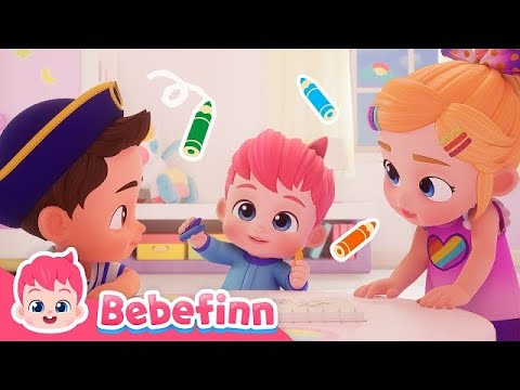 Bebefinn - Colouring Fun - YouTube