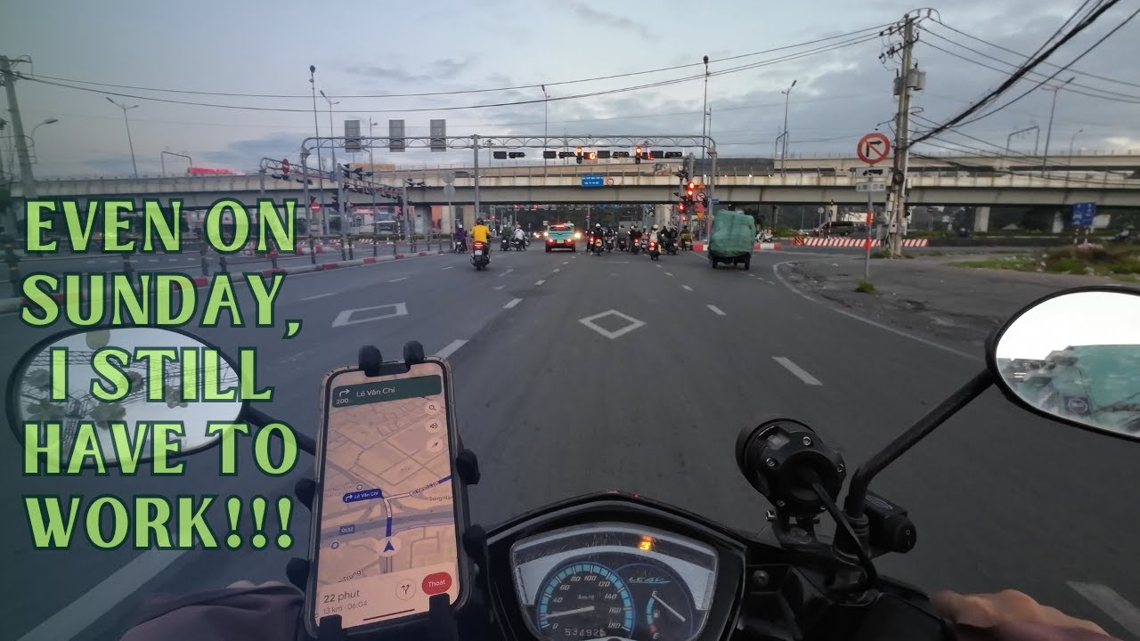HAN's Daily Motorbike Diary: Even on Sunday, I Still Have to Work ...