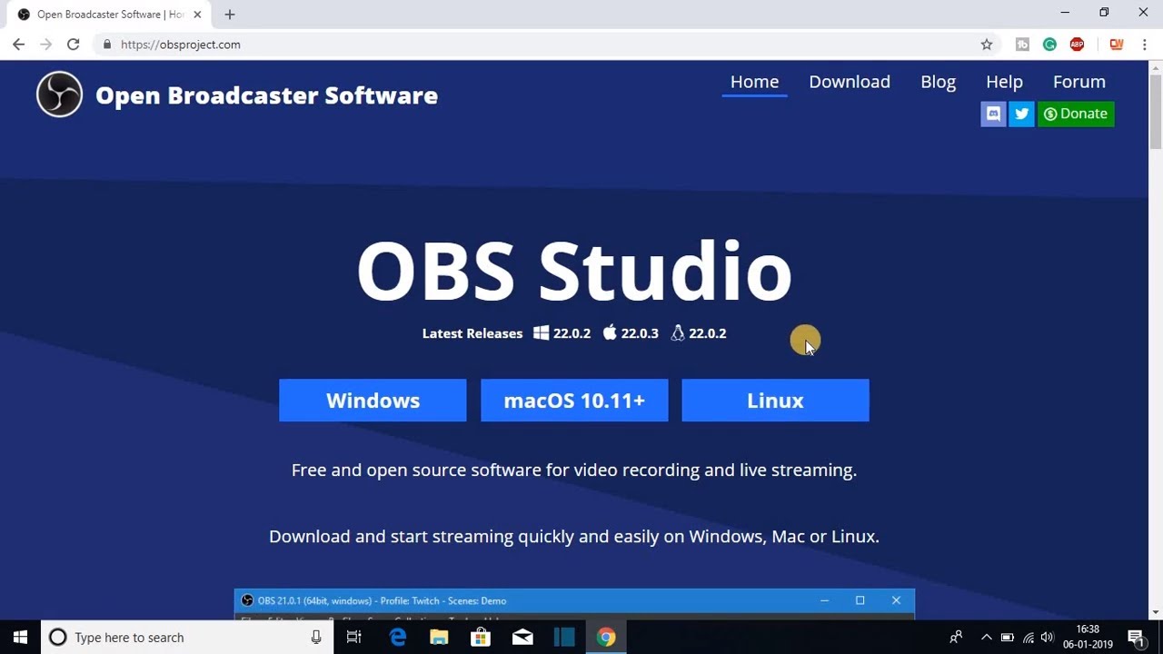 How To Install OBS On Windows 10 | How to Use OBS - YouTube