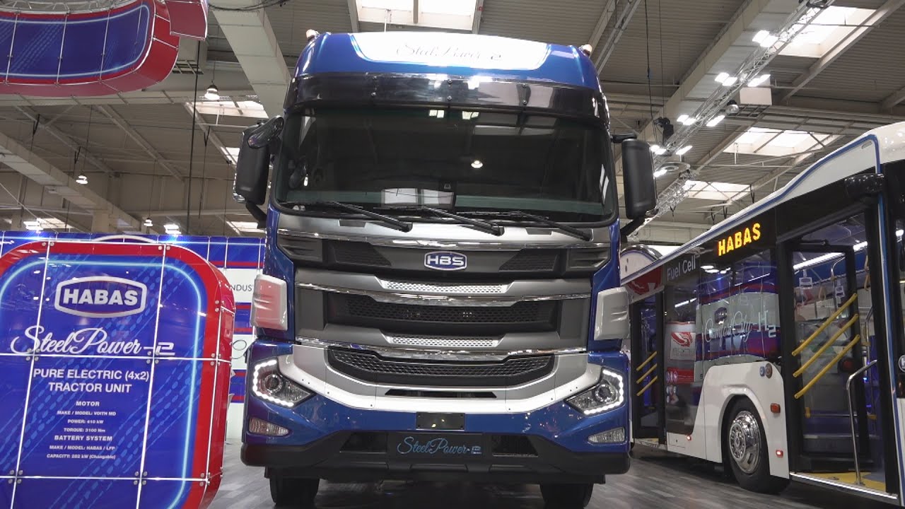 Habas SteelPower-e Electric Tractor Truck (2025) Exterior and Interior ...