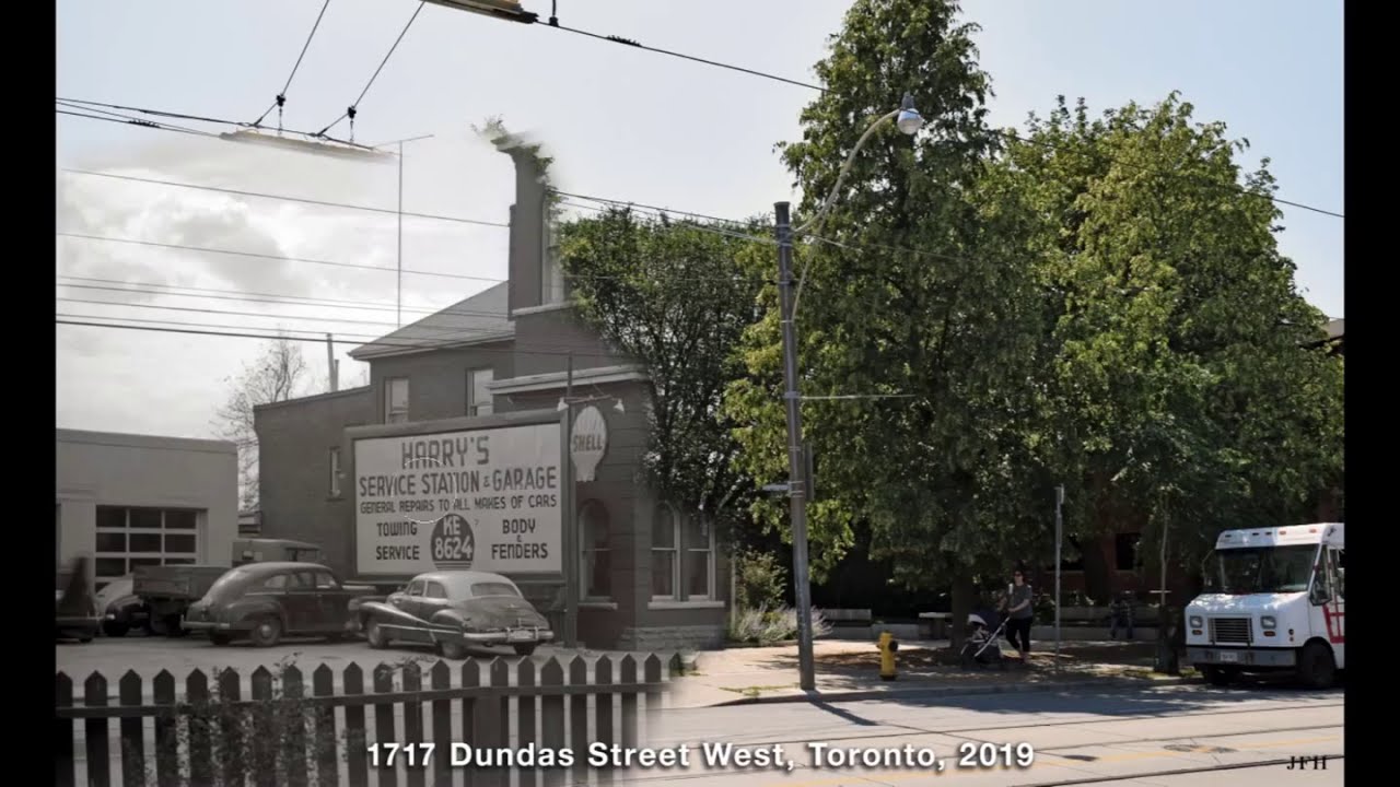 Now & Then: Old Toronto Fire Hall #13, 1717 Dundas St. W. - YouTube