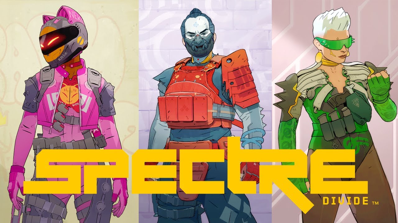 Spectre Divide - All Characters Skins - YouTube