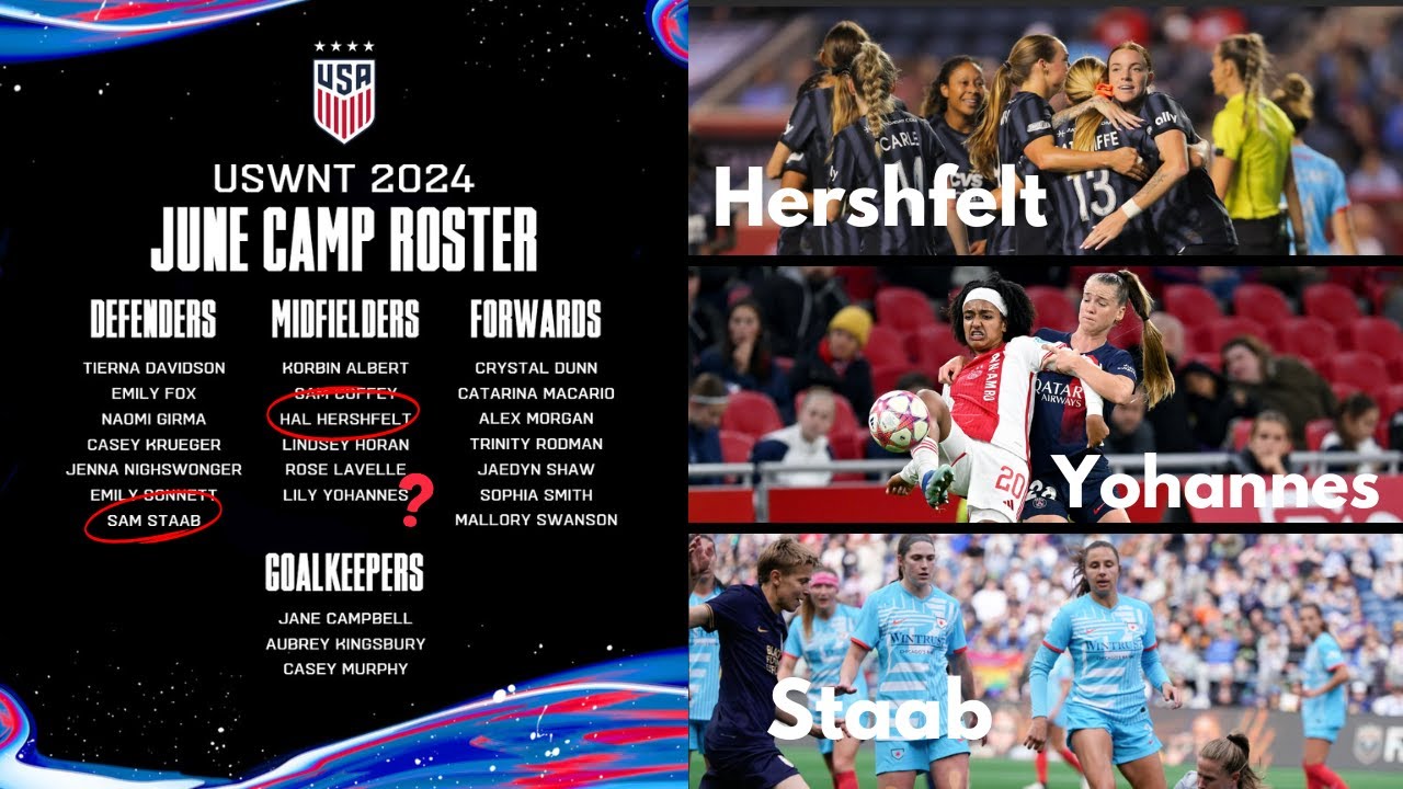 Introducing USWNT Newcomers - Film Study on Lily Yohannes, Hal ...