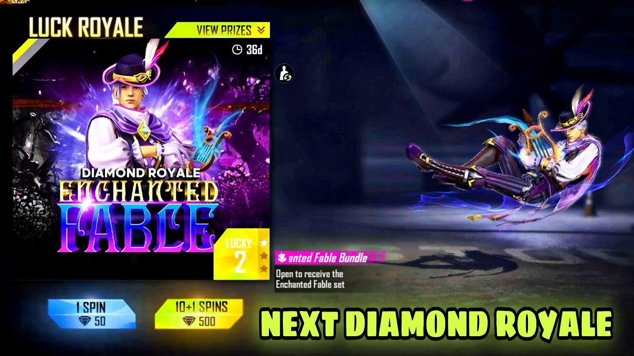 Next Diamond Royale Enchanted Fable Bundle | December Diamond Royale ...