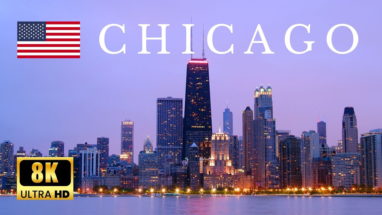 ️ CHICAGO, Illinois | U.S 🇺🇸 | by Drone Footage | 8K ULTRA HD - YouTube