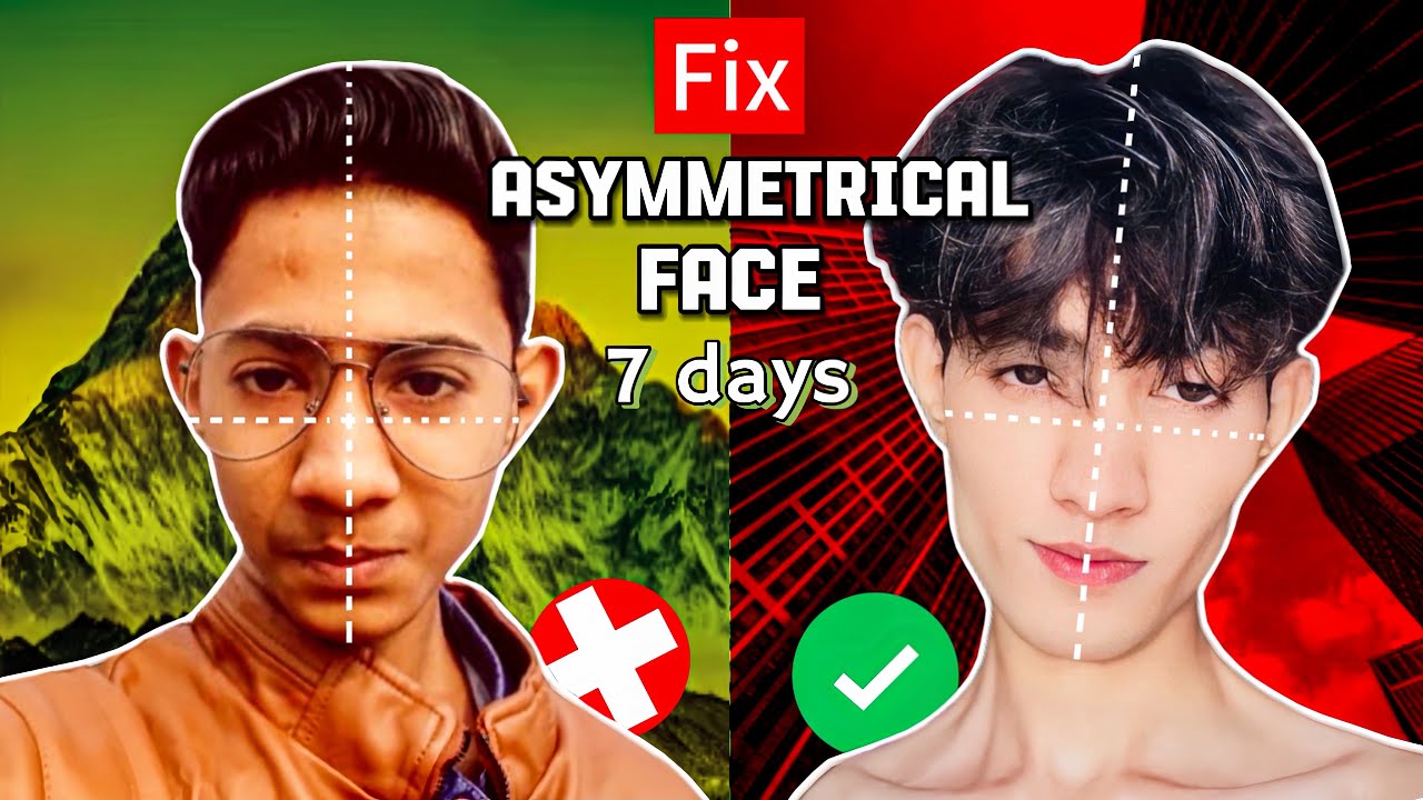 How to Fix Asymmetrical Face in 7 Days! - YouTube
