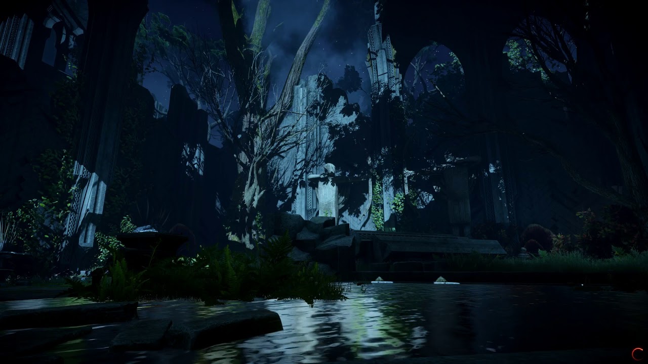 Dragon Age: Inquisition│ASMR/Sleep Aid│Lost Temple of Dirthamen│Ambient ...