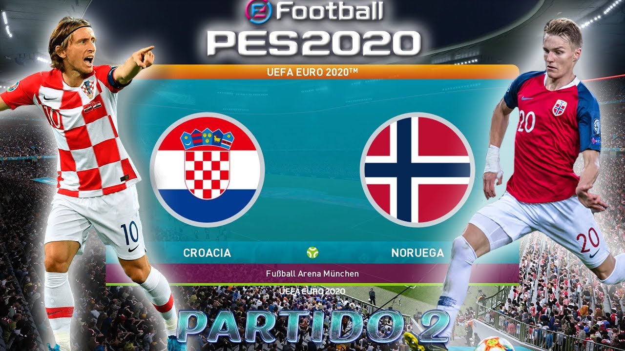 🔥 UEFA Euro 2020 🔥 | CROACIA VS NORUEGA - PARTIDO 2 - YouTube