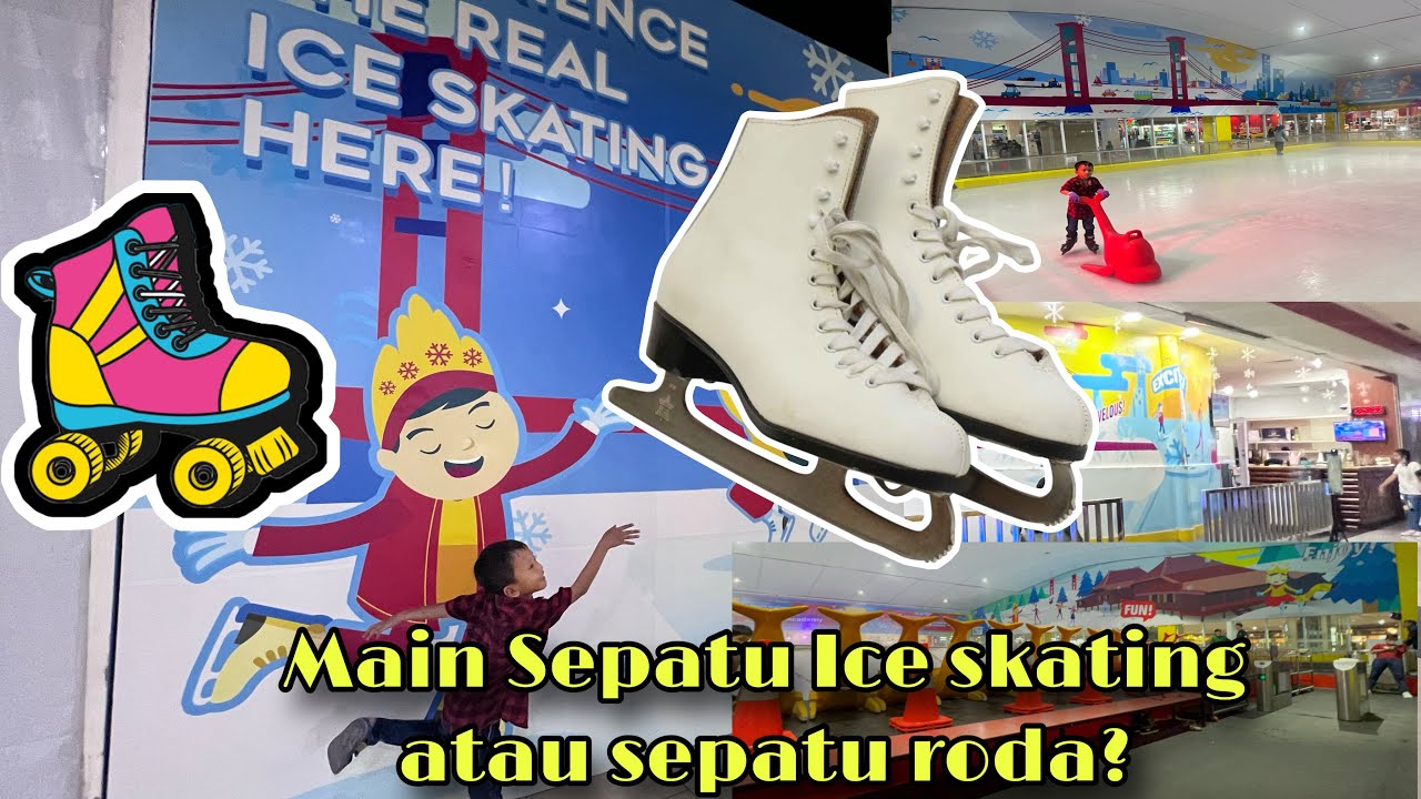 OPI ICE RINK - Review Wahana skating dipalembang - YouTube