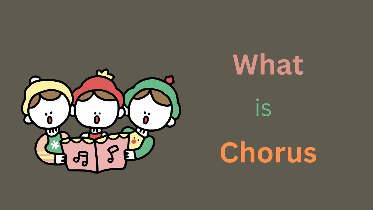 what is Chorus?#literary - YouTube