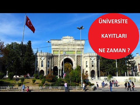 ÜNİVERSİTE KAYITLARI NE ZAMAN? E-KAYIT NE ZAMAN? (ÜNİVERSİTE İÇİN GEREKEN EVRAKLAR NELER)