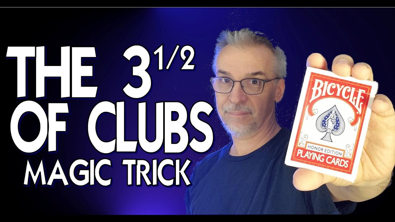 Tutorial: The 3 1/2 of Clubs - YouTube