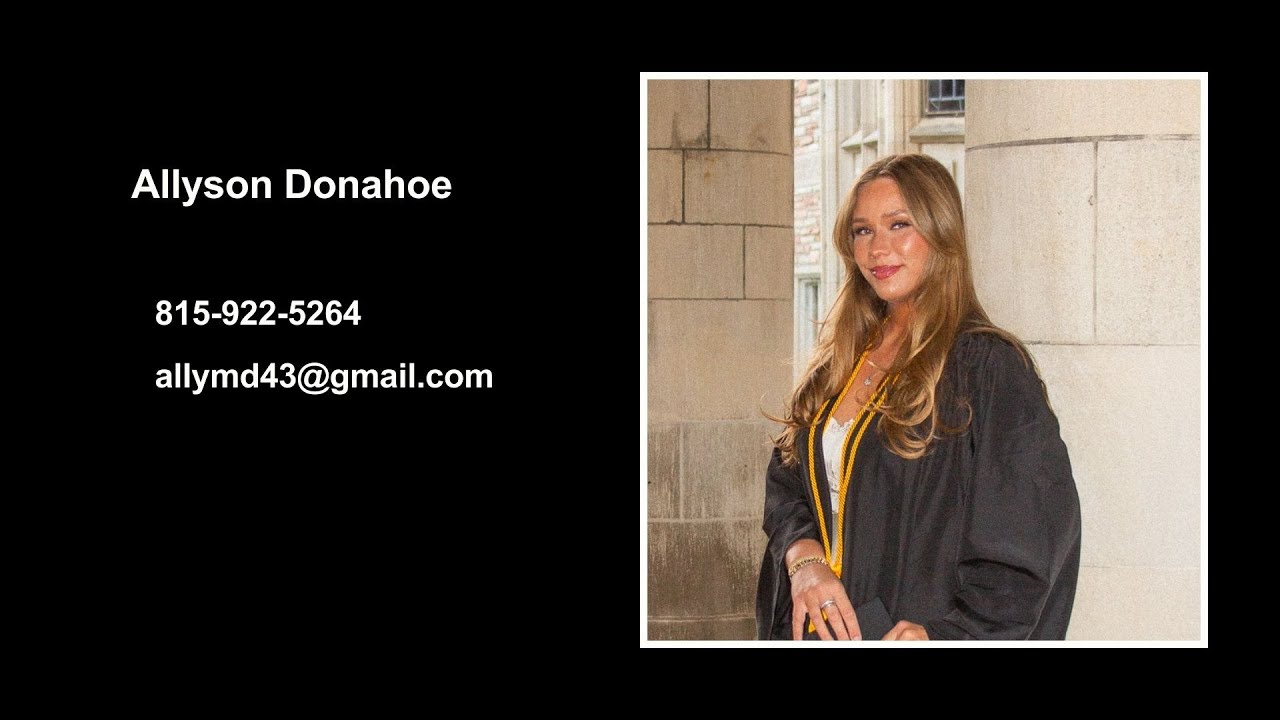 Allyson Donahoe Reporter Reel - YouTube