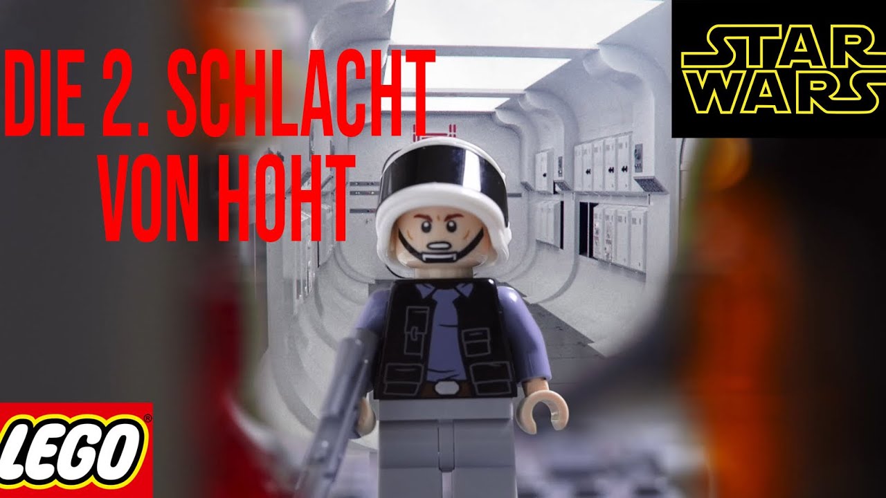 Star Wars Lego Stopmotion Die Schlacht von Hoht - YouTube