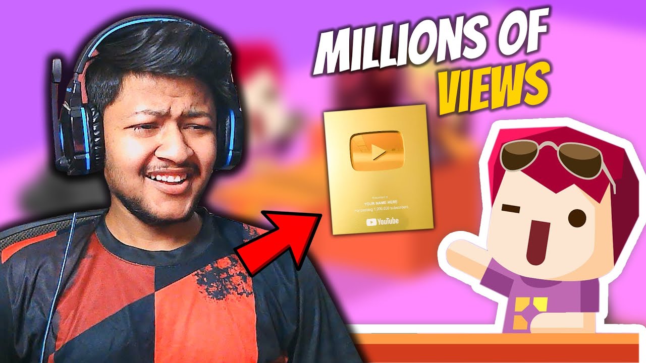 GETTING MILLIONS OF VIEWS IN A YOUTUBER GAME | VLOGGER GO VIRAL #1 ...