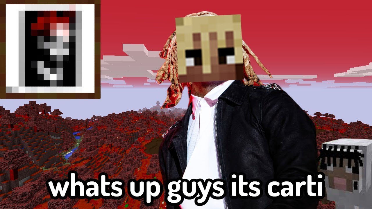 When The Playboi Carti Fan Plays Minecraft - YouTube