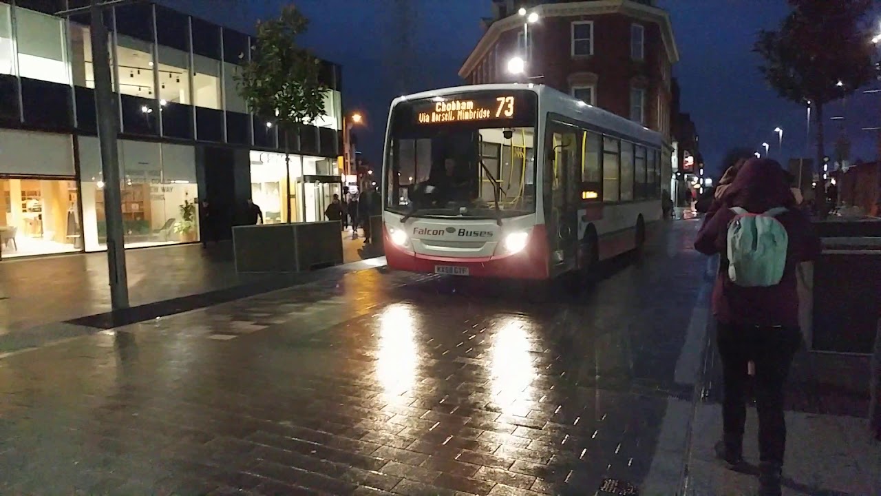 Here is the 73 bus in Woking - YouTube