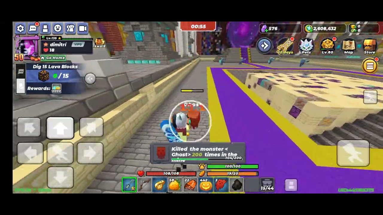 gems area blockman go - YouTube