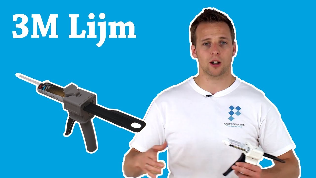 Scotchweld DP-8005 & DP-8010 | Lijm voor PE en PP - YouTube