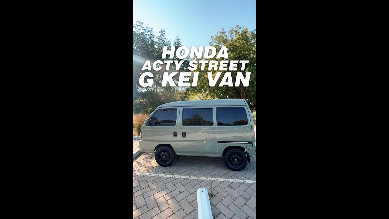 My DAILY JDM Kei Van | 1990 Honda Acty Street G - YouTube