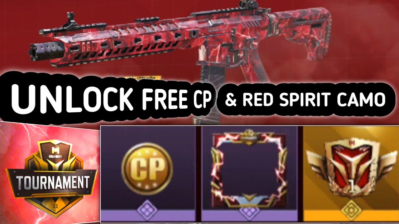 How to Unlock Free Cp & Red Spirit camo Codm| How to Participate in ...
