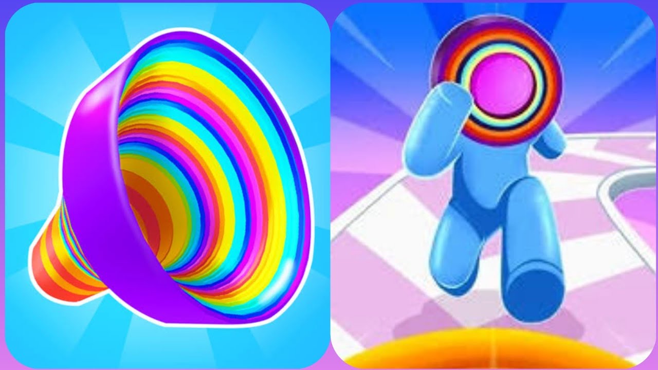 Layer Man 3d vs Level Up Circles 3d🐢🦭👄New Levels Big New Update Max Walkthrough Android iOS ...