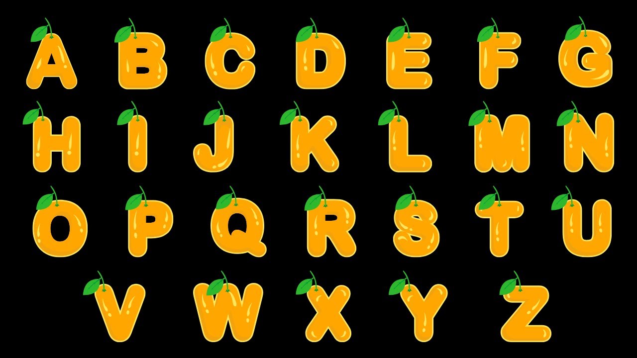 ABCD Fruit Song for Kids 🍓🍉🍊🍌 Learn the Alphabet with Strawberries ...